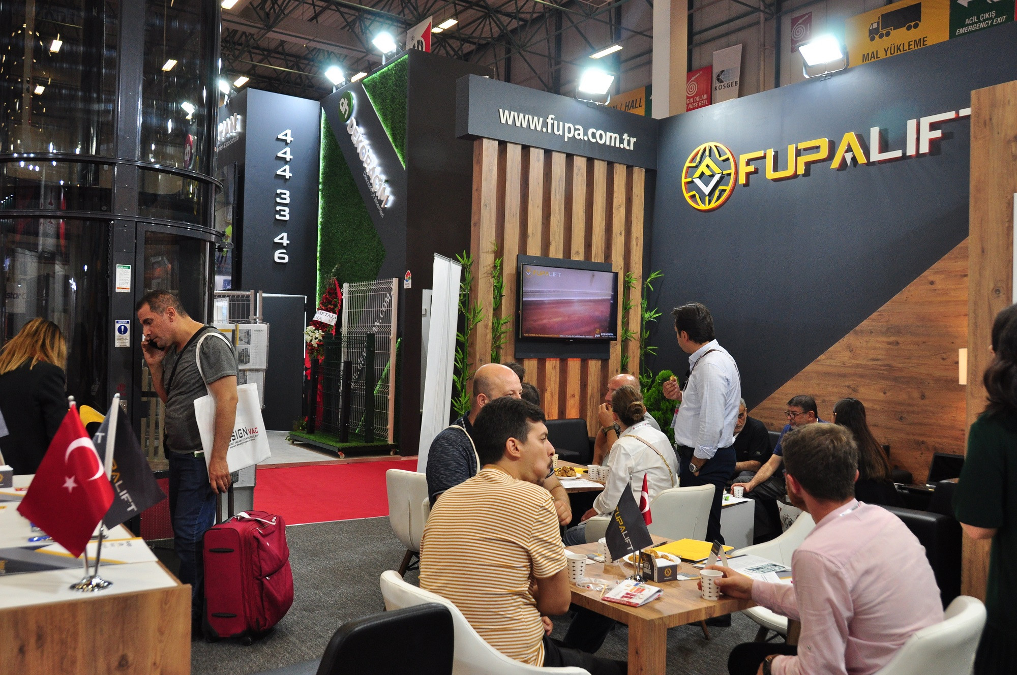 Fupa Lift At 42. Turkeybuild Istanbul Exhibition!